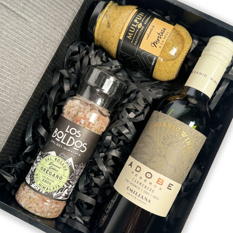 Caja vino y sazón - La Marquesa