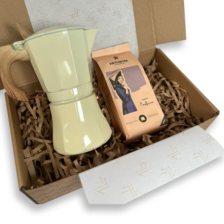 Caja Cafetera petra cream - La Marquesa